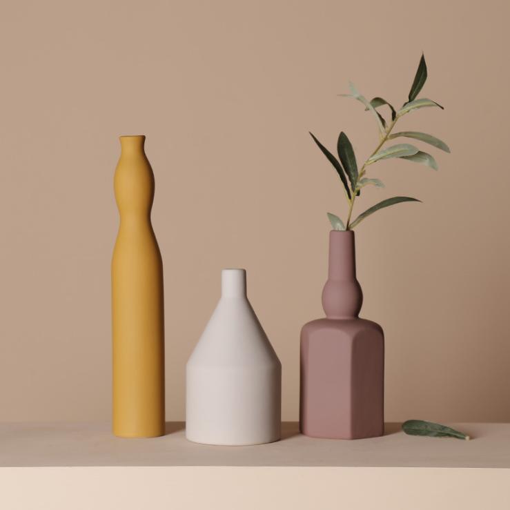 Morandi Nordic Vase Color / Vas Nordic - Shop | Tokopedia