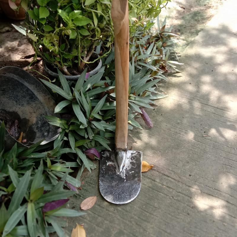 pacul baja lebih kecil plus gagang kayu jati siap pakai mura - Shop ...