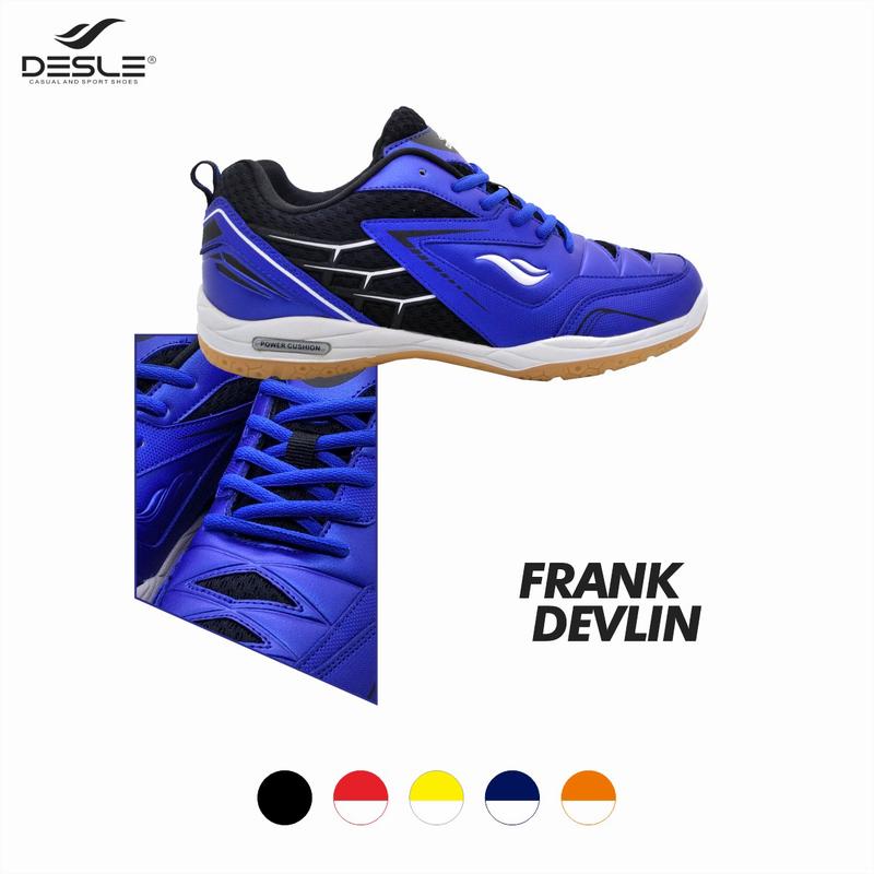 SEPATU BADMINTON MERK DESLE TYPE B171 WARNA BIRU - Shop | Tokopedia