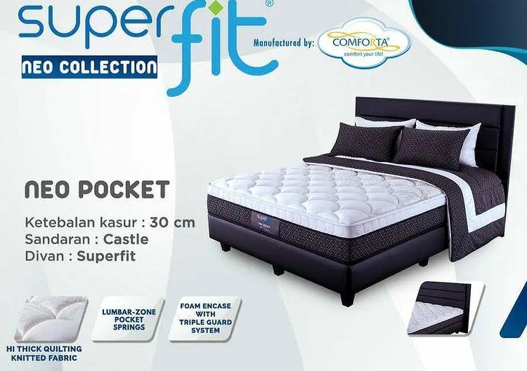 Comforta Superfit Neo Pocket (KASUR) 200/180/160/120/100/90 - Shop | Tokopedia