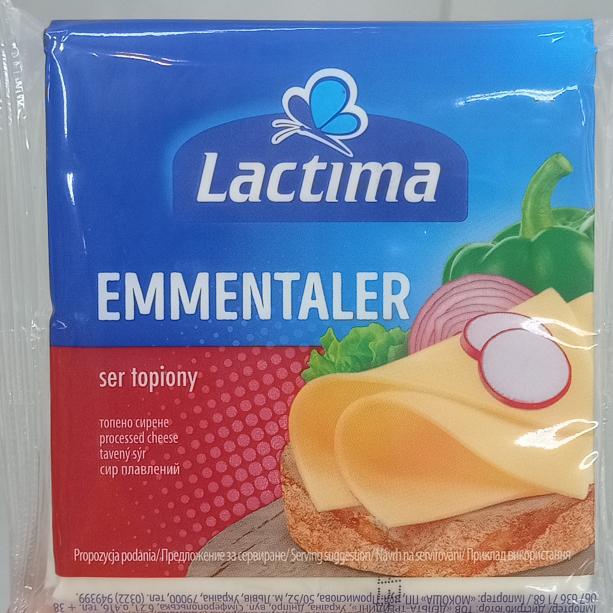 lactima emmentaler cheese slice 130gr - Shop | Tokopedia