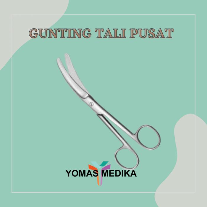 Jual Gunting Tali Pusat Talipusat Umbilical Scissors Partus Set Bidan ...