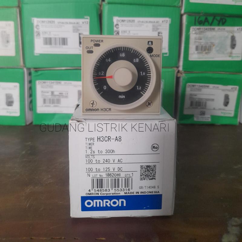 TIMER OMRON H3CR-A8 220VAC ORIGINAL - Shop | Tokopedia