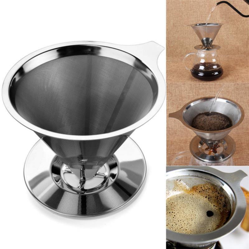 V60 Filter Double Layer 1-4 cup/Cone Coffee Dripper Penyarin - Shop ...