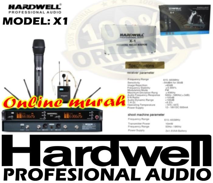 Jual MIC HARDWELL X1 PEGANG CLIPON HEADSET FREE KOPER GARANSI RESMI 1 ...
