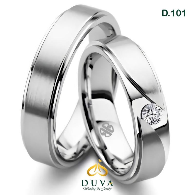 Cincin Kawin Nikah Tunangan Perak Couple D.101 - Shop | Tokopedia