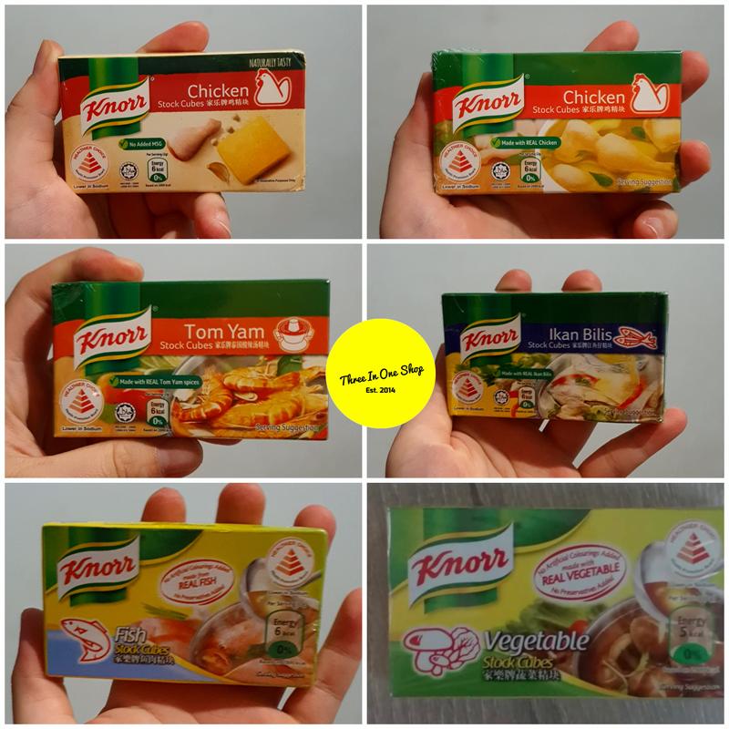 Knorr Stock Cubes All Variant 60g - Shop | Tokopedia
