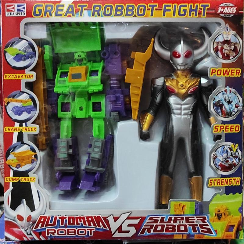 mainan Automan robot VS Super Robot 36888 - Shop | Tokopedia