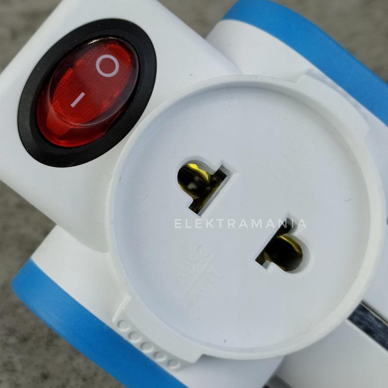 Colokan Cabang 4 / Steker / T. Datar + Switch TOFUDA T-106 DTS - Shop ...