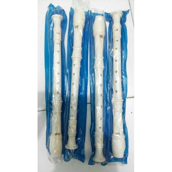 Suling Seruling Putih Alat Musik Tiup Recorder - Shop | Tokopedia