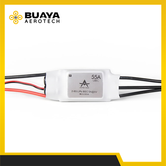Jual Tmotor AT 55A 2S-6S UBEC Brushless ESC 5A 5V RC Drone - Kab ...