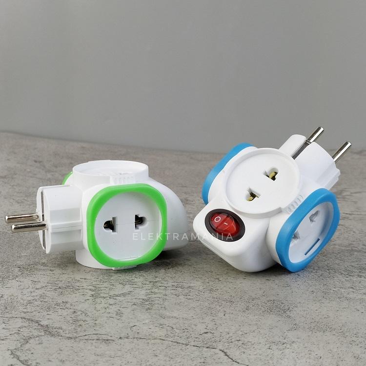 Colokan Cabang 4 / Steker / T. Datar + Switch TOFUDA T-106 DTS - Shop ...