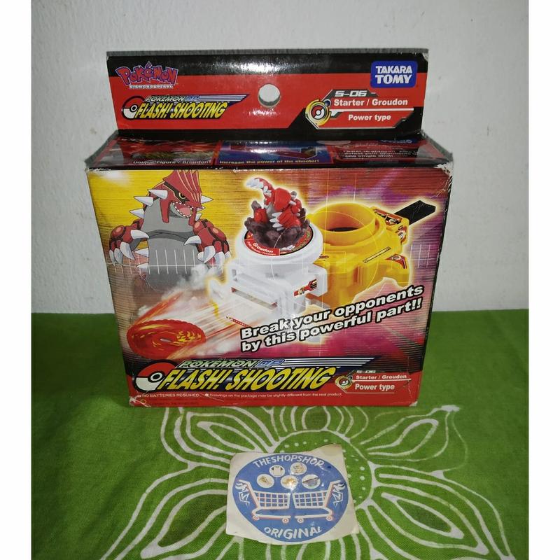 Pokemon Diamond & Pearl Flash Shooting Starter Groudon Figur - Shop ...