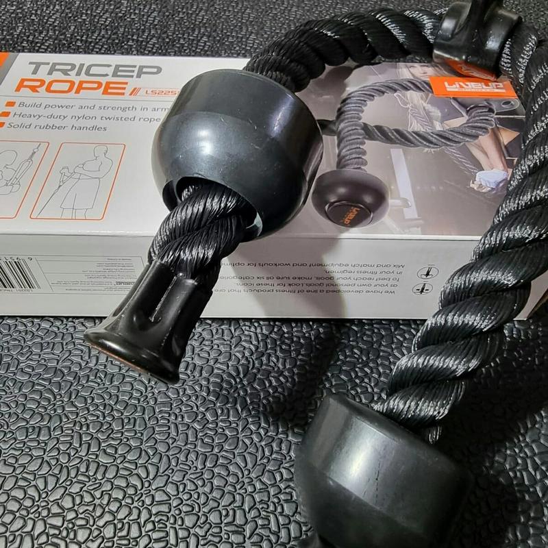 LIVEPRO Tricep Rope Fitness Premium Quality - Shop | Tokopedia