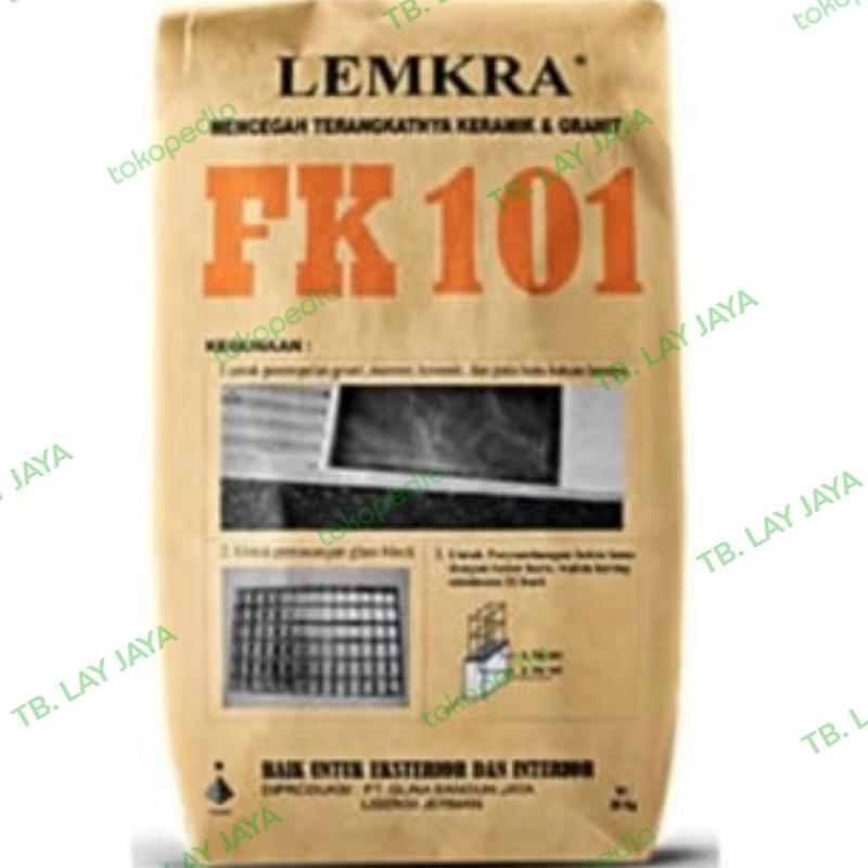 Lemkra FK 101 / Perekat Keramik Lantai / Perekat Keramik Atas Keramik ...