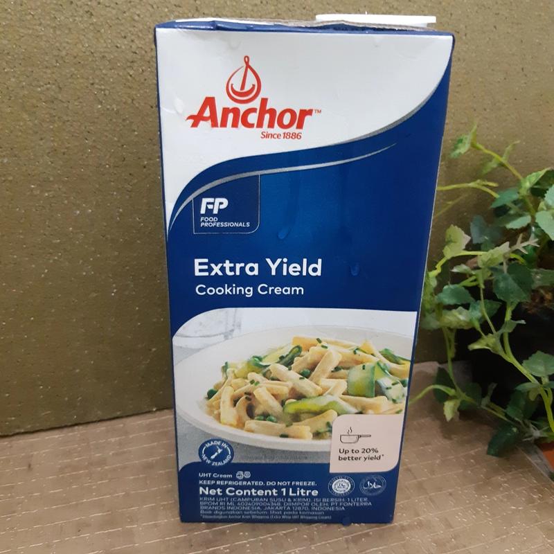 Anchor extra yield cooking cream 1ltr - Shop | Tokopedia