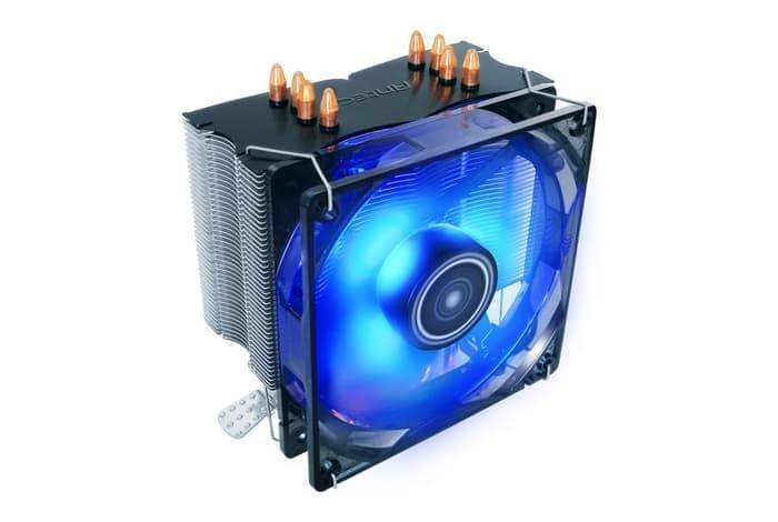Jual Antec C400 120mm Blue LED CPU Cooler Quad Heatpipe - All Intel ...