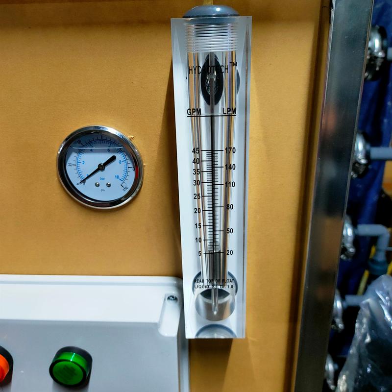 Rotameter 45gpm Flowmeter polos 45gpm 170Lpm model panel - Shop | Tokopedia