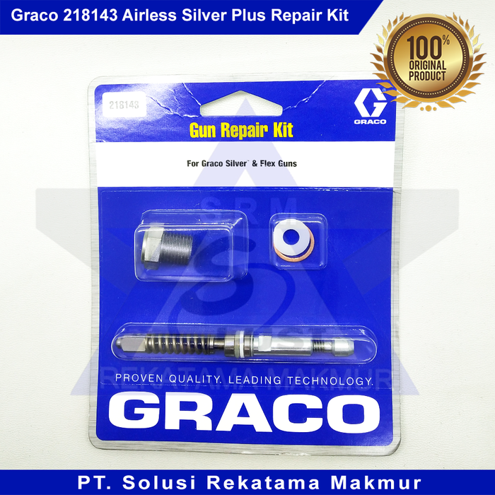 Jual [PROMO] Graco 218143 Airless Silver Plus Repair Kit- Original ...