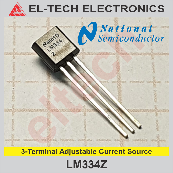 Jual LM334 LM334Z LM 334 334Z 3-Terminal Adjustable Current Source - B ...