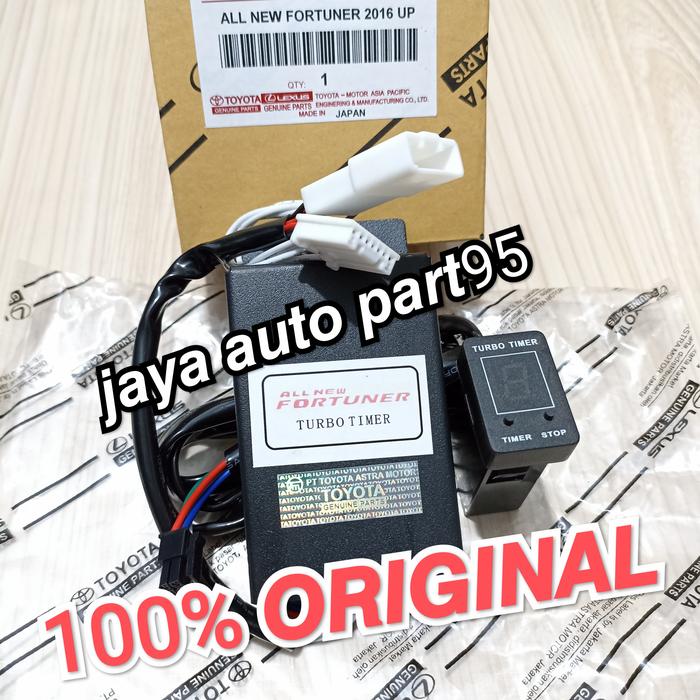 Jual turbo timer original toyota all new fortuner vrz 2016-2020 plug n ...