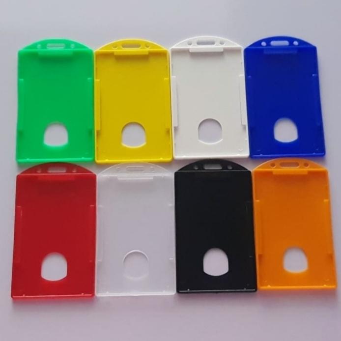 Holder ID Card Frame Casing Tempat ID Card Holder Plastik Mika - Shop ...