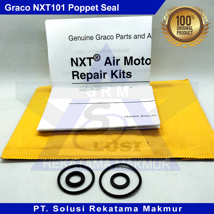 Jual [PROMO] Graco NXT101 Poppet Seal- Original GRACO - PT. Solusi ...