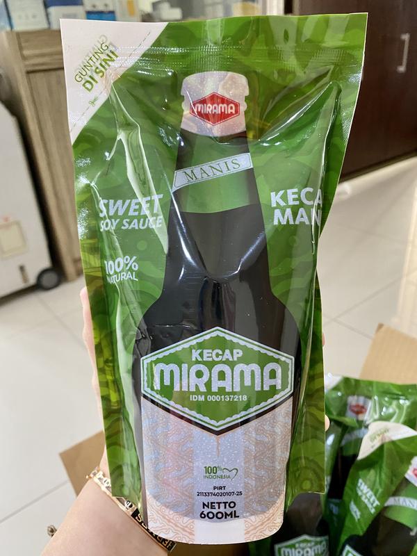 Kecap Mirama Asli Semarang 600ml Kemasan Pouch Aman Dikirim Luar Kota ...