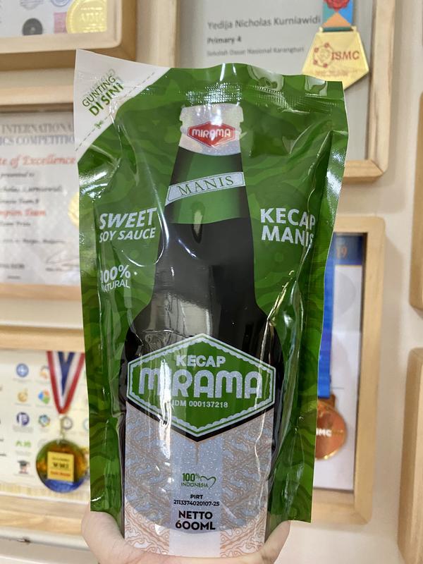 Kecap Mirama Asli Semarang 600ml Kemasan Pouch Aman Dikirim Luar Kota ...