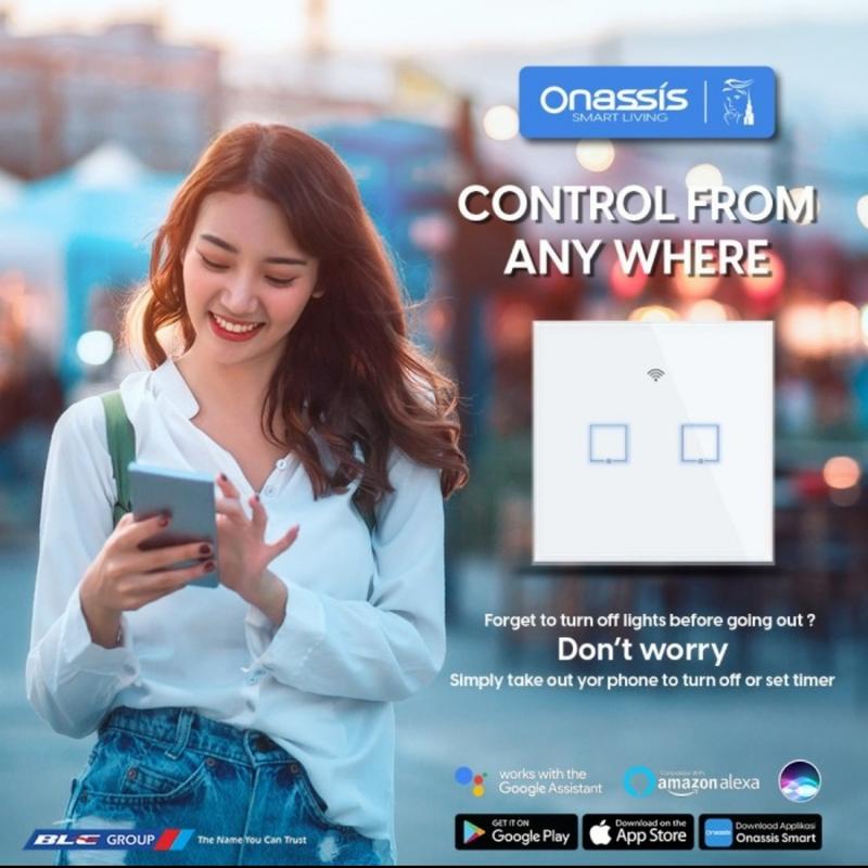 ONASSIS SMART WALL SWITCH WIFI / SAKELAR PINTAR - Shop | Tokopedia
