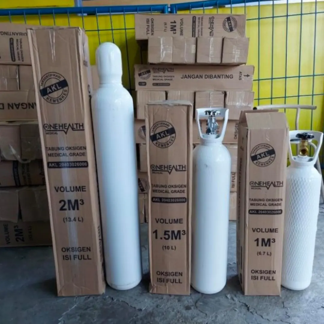 Dijual Tabung o2 ukuran 1m3 plus isi- Alat pernapasan (promo) - Shop ...