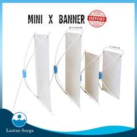 Promo Mini X Banner A3 MURAH [ IMPORTIR ] Stand Promosi Kerangka Putih ...
