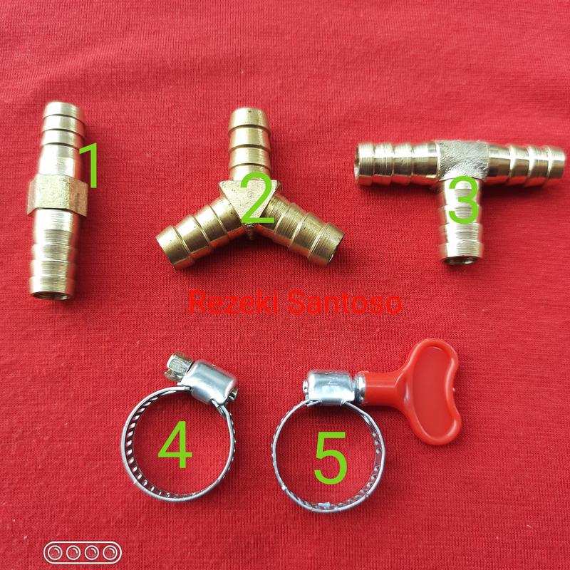 Sambungan Selang Gas - klem selang elpiji - Sambungan Selang kompor ...