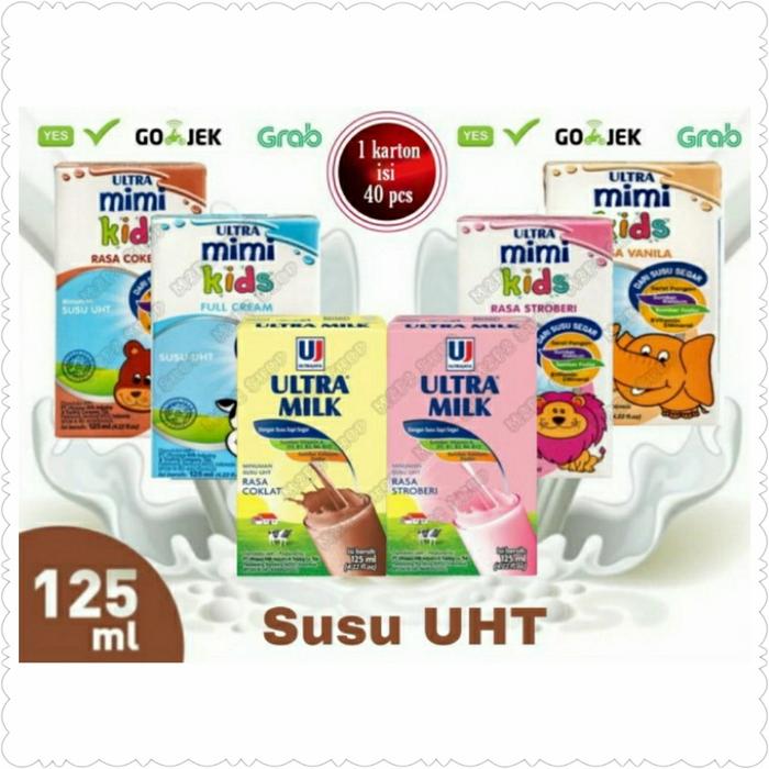 Jual Susu Ultra Mimi Kids UHT Full Cream Cokelat 1 dus - Mimi Kids ...