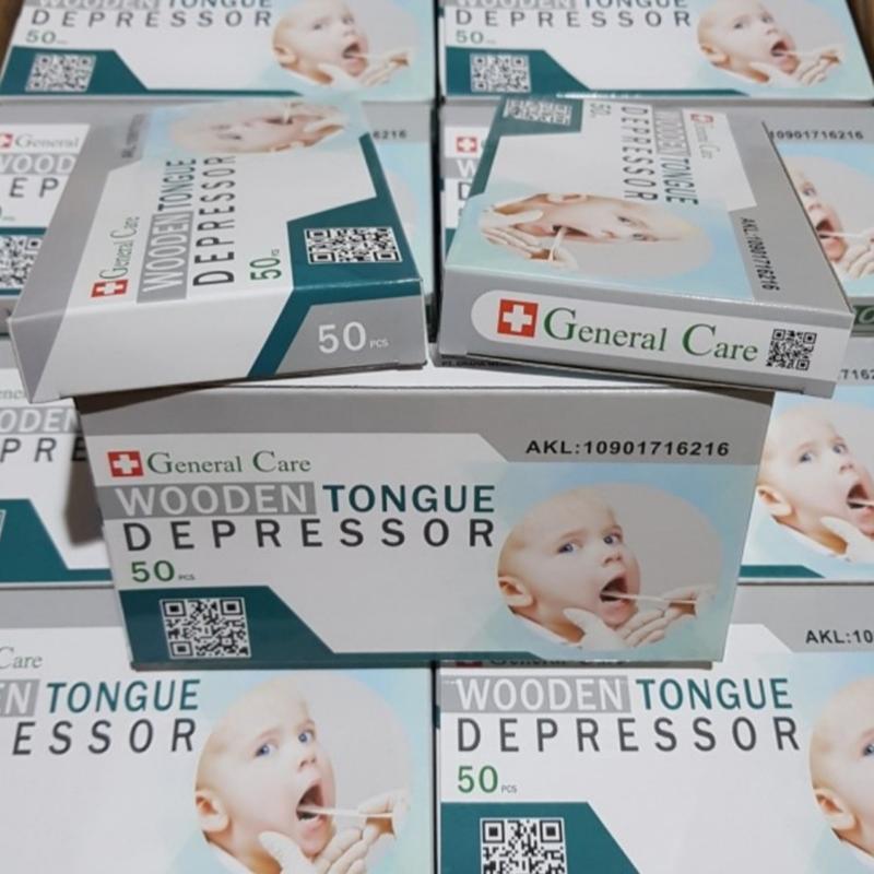 Tongue Spatel Kayu Toung Spatel Lidah Kayu Wooden Tongue Depressor ...