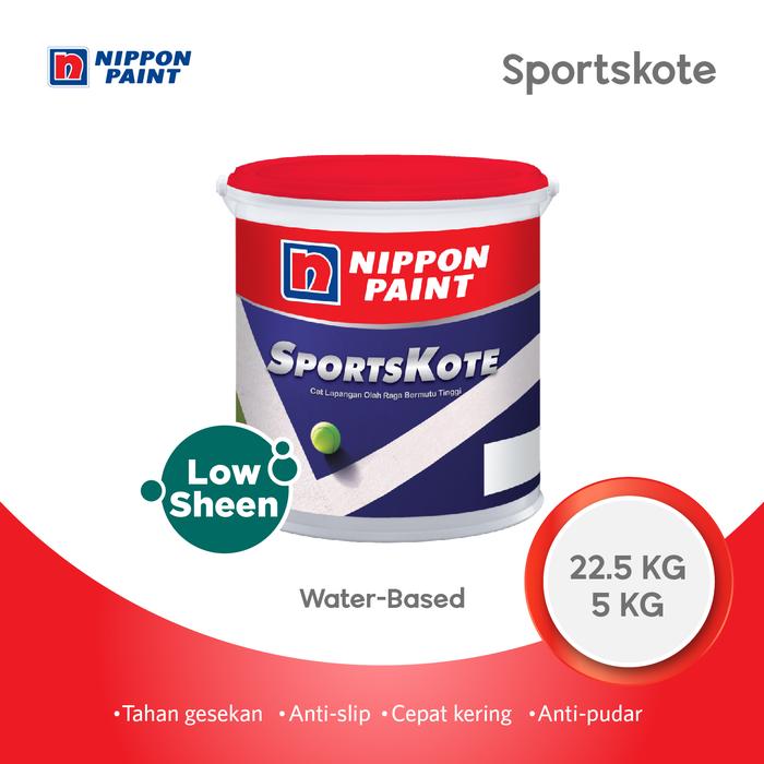 Promo SPORTSKOTE (TINTING) -22,5KG- CAT LAPANGAN (CAT LANTAI) NIPPON ...
