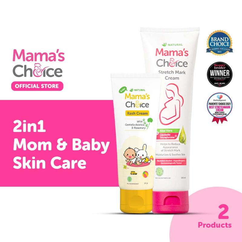 2in1 Mom & Baby Skin Care Series - Stretch Mark Cream & Rash - Shop ...