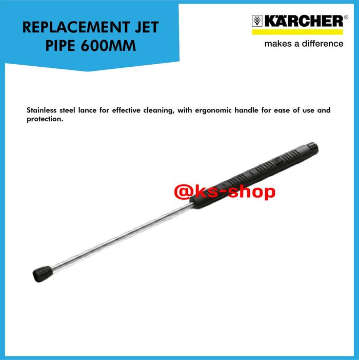 Jual Karcher Jet Pipe Spray Lance 600mm For High Pressure Washer ...