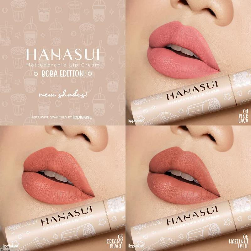Hanasui Lip Cream Boba Edition - Shop | Tokopedia