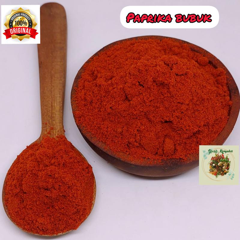 Paprika Bubuk / paprika powder / sweet paprika powder - Shop | Tokopedia