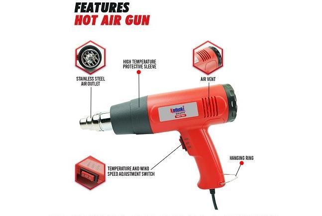 Alat Pemanas Plastik / Heat Hot Gun PRO 1500W / Blow Dryer - Shop ...