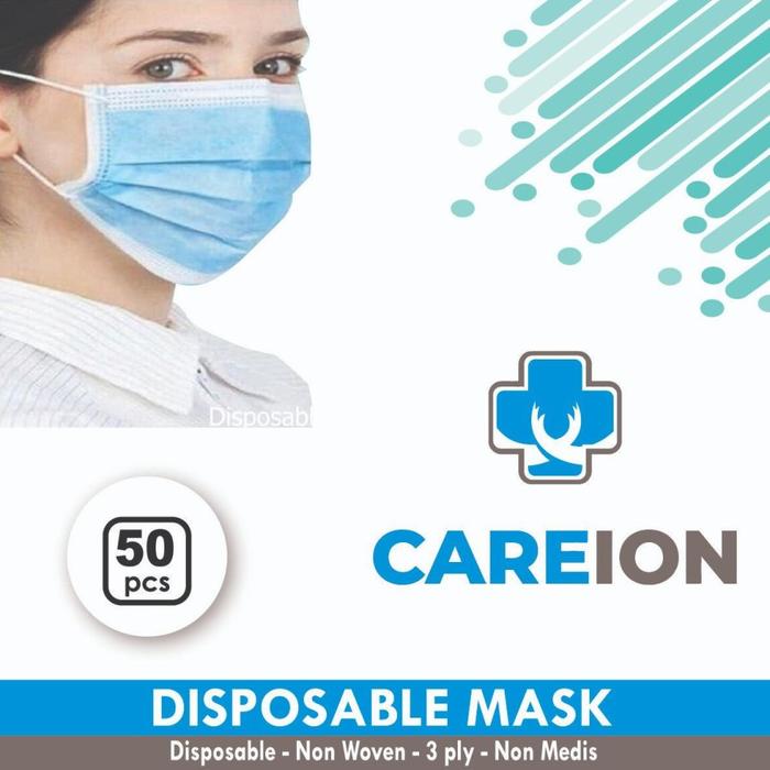 Jual MASKER 3 PLY ISI 50 PCS / MASKER 3PLY / SURGICAL MASK ...