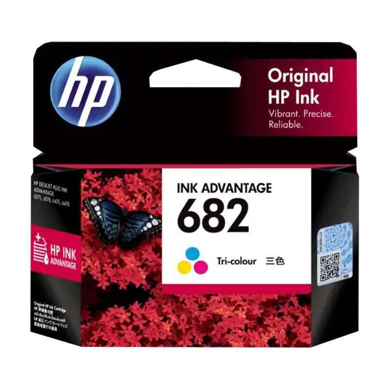 Tinta HP 682 Color / Warna Original Ink Cartridge - Shop | Tokopedia