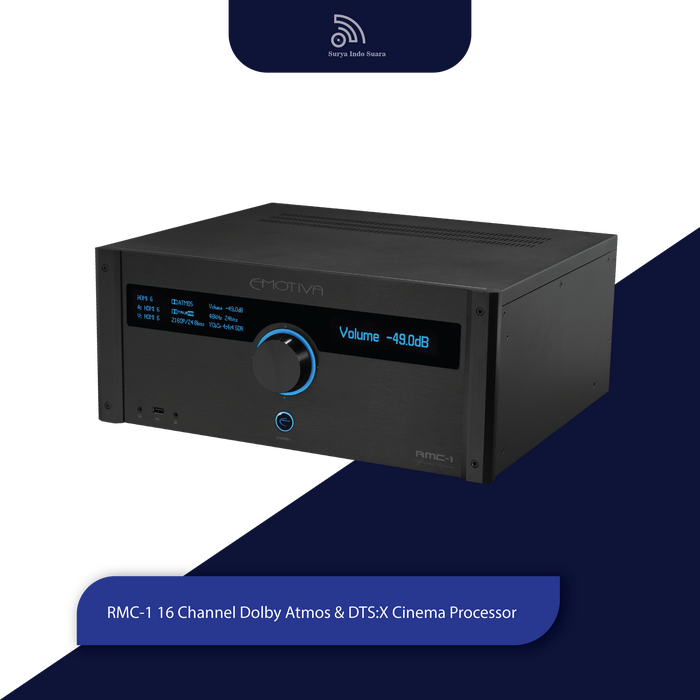 Jual EMOTIVA RMC-1 16 Channel Dolby Atmos & DTS:X Cinema Processor ...