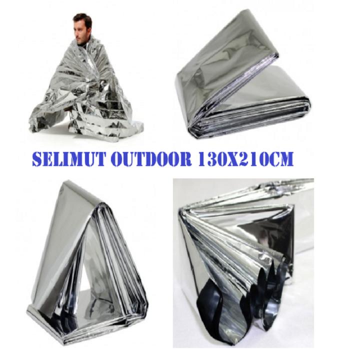 SELIMUT SLEEPING BAG BLANGKET OUTDOOR ANTI AIR DAN PANAS 130X210cm ...