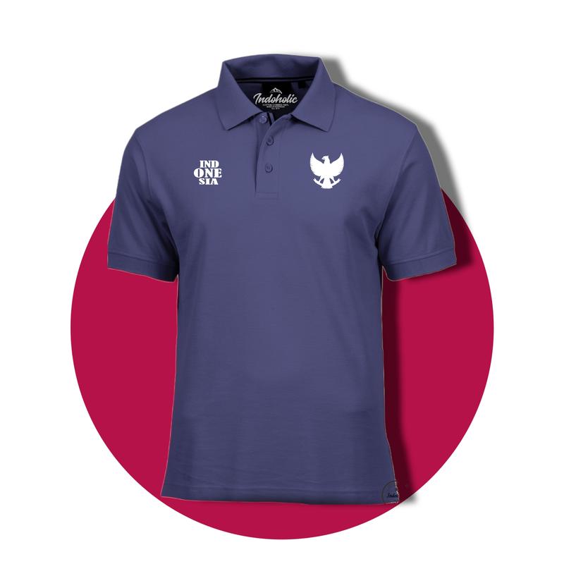 Kaos Polo Shirt Pria Garuda Indonesia Baju Tshirt T-shirt Poloshirt ...