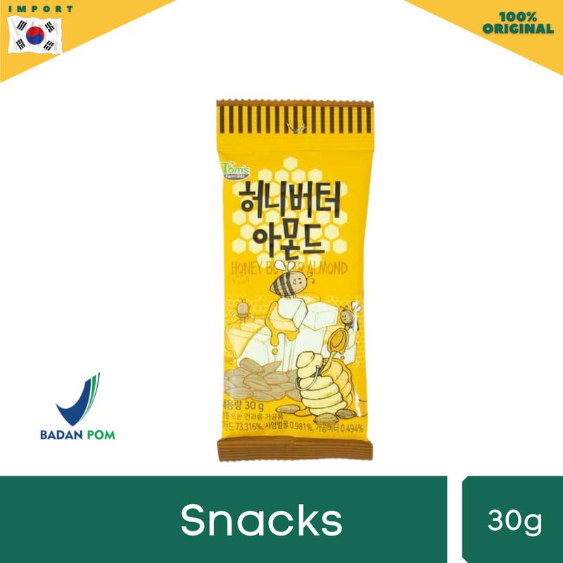 HBAF (TOM'S) HONEY BUTTER ALMOND - Shop | Tokopedia