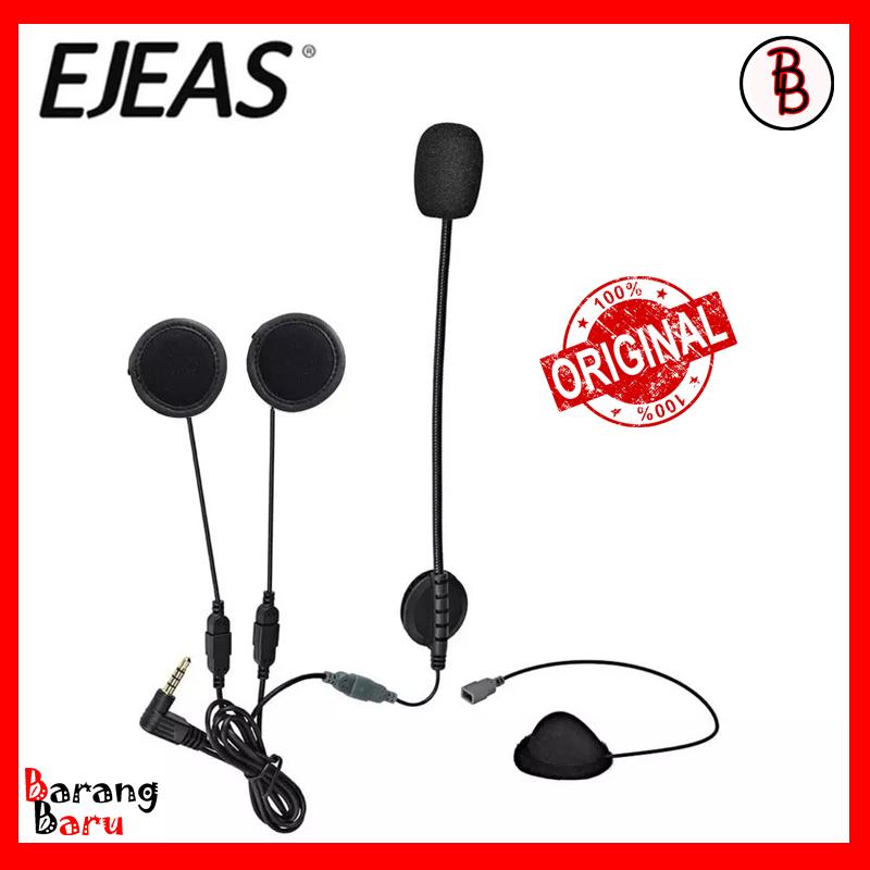 Headset Helm for Intercom Q7 V4 V6 E6 with 2 Microphone - Shop | Tokopedia