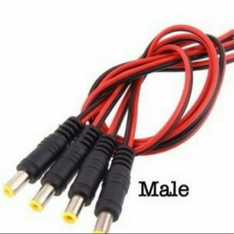 Kabel Jack DC male / Konektor DC Kabel Cowok - Shop | Tokopedia