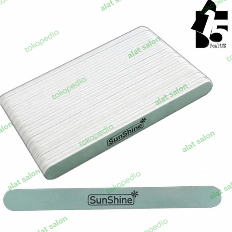 sunshine nail buffer shinning pengkilat kuku 15pcs - Shop | Tokopedia